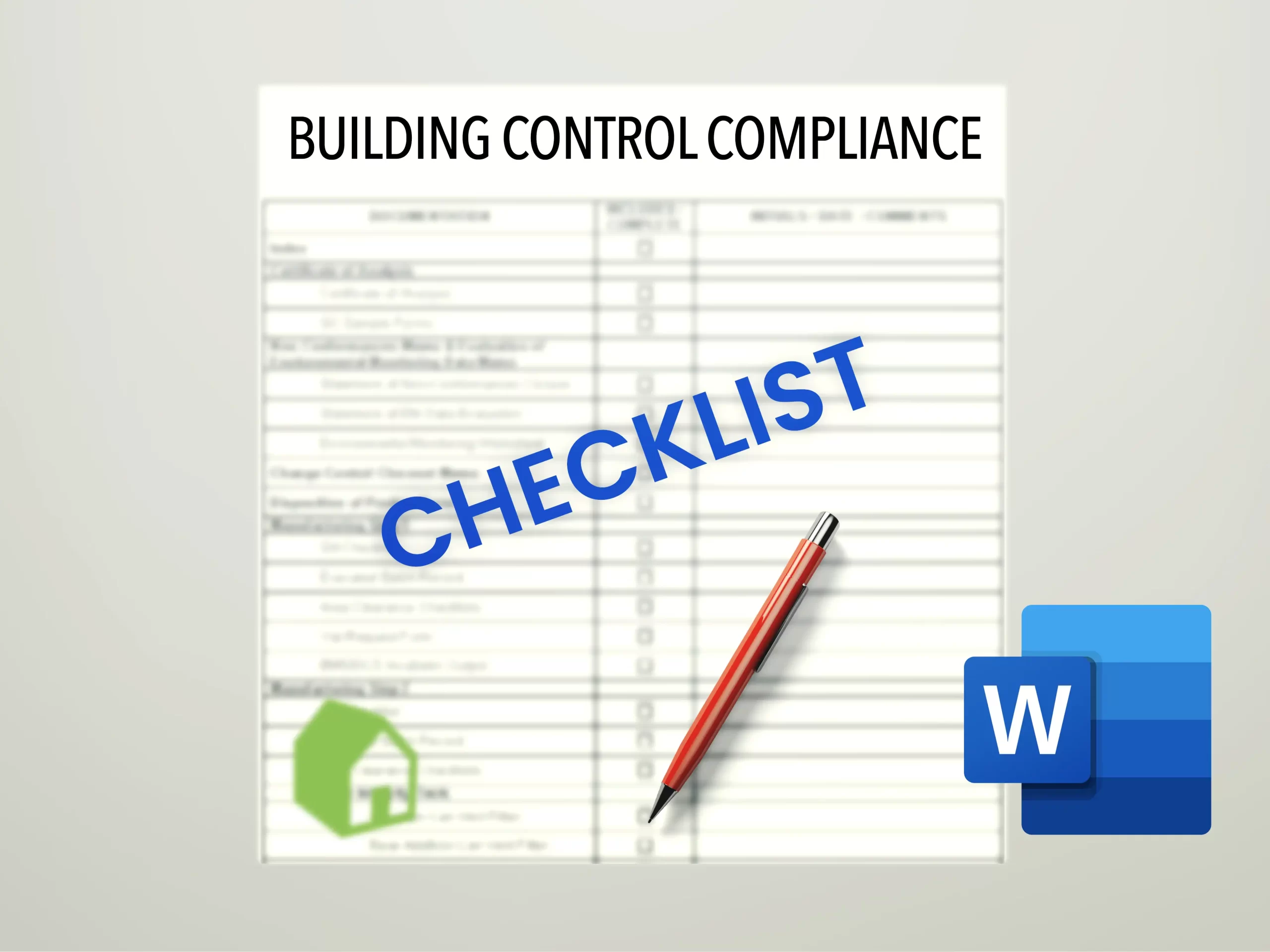 Building Control Compliance Checklist | DEVELOPING HOMES
